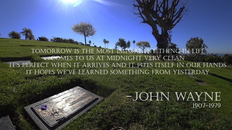 Visiting John Wayne’s Grave – Shooting America